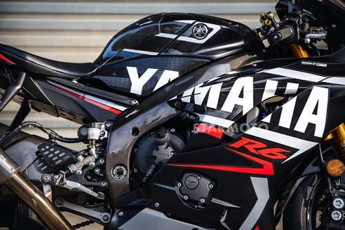 FOR YAMAHA YZF R6 SIDE FRAME COVER 2017-2022 FAIRINGS BODY CARBON ...