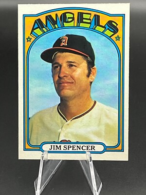 1972 Topps Baseball Card #419 Jim Spencer California Angels EX | eBay