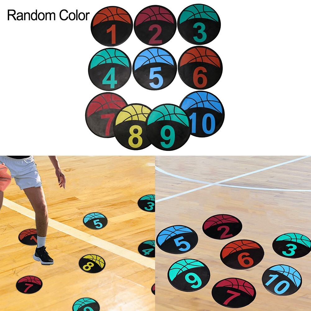 Versatile Training Disc Markers for Basketball and Football Pack of 10 ...