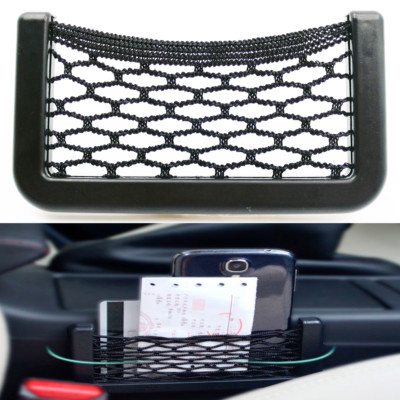 Car Auto String Mesh Storage Bag Cellphone Cigarette Holder Pouch Net ...