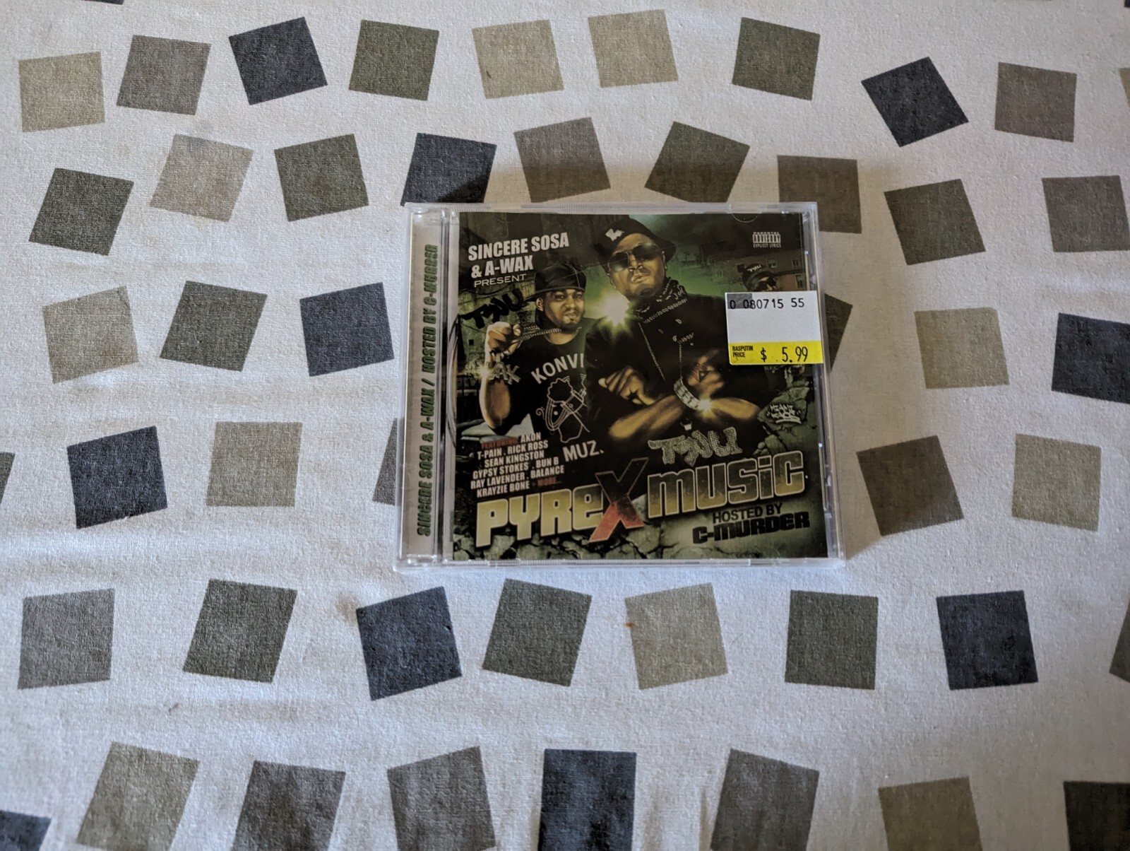 Pyrex Music * A-Wax/ Sincere Sosa * C-Murder, Krayzie Bone, Rare, New ...