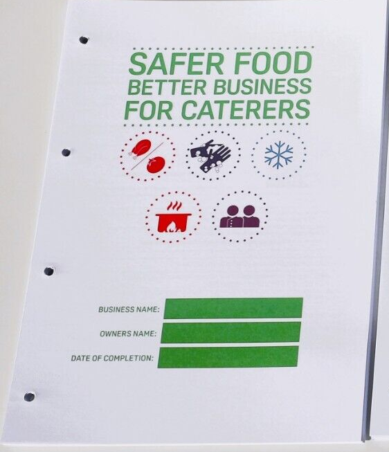 Safer Food Better Business For Caterers 2025 SFBB Hole Punched Refill ...