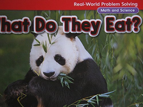 Real-World Problem Solving Library Grade 1 What Do They Eat?, GR G ...