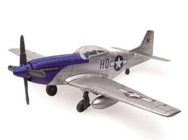 New Ray WWII Airplane Model Kit 1:48 Scale Pilot Model Kit P-51 20217N ...