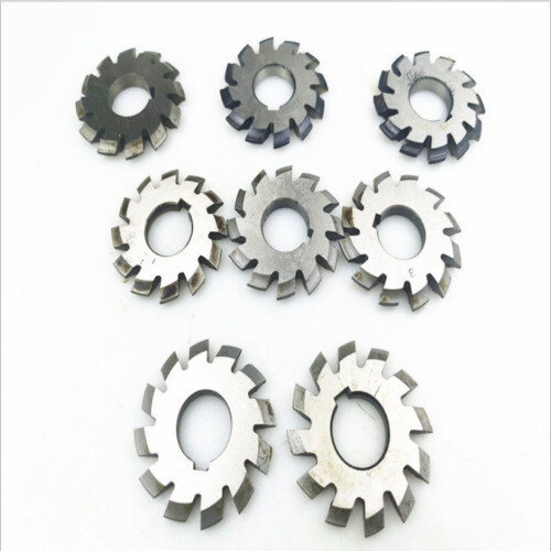 8Pcs/Set HSS M1.5 Bore 22mm 20°Degree #1-8 Bevel Involute Gear Cutter ...