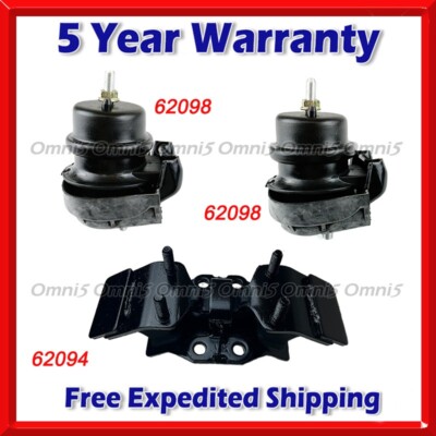 N668 Fits 2004-2006 Lexus LS430 4.3L Motor & Transmission Mount Set 3pc ...