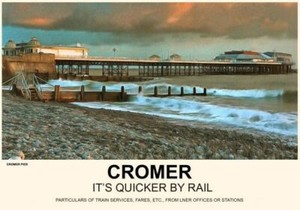 Vintage Style Railway Poster Cromer Suffolk Coast A4/A3/A2 Print | eBay
