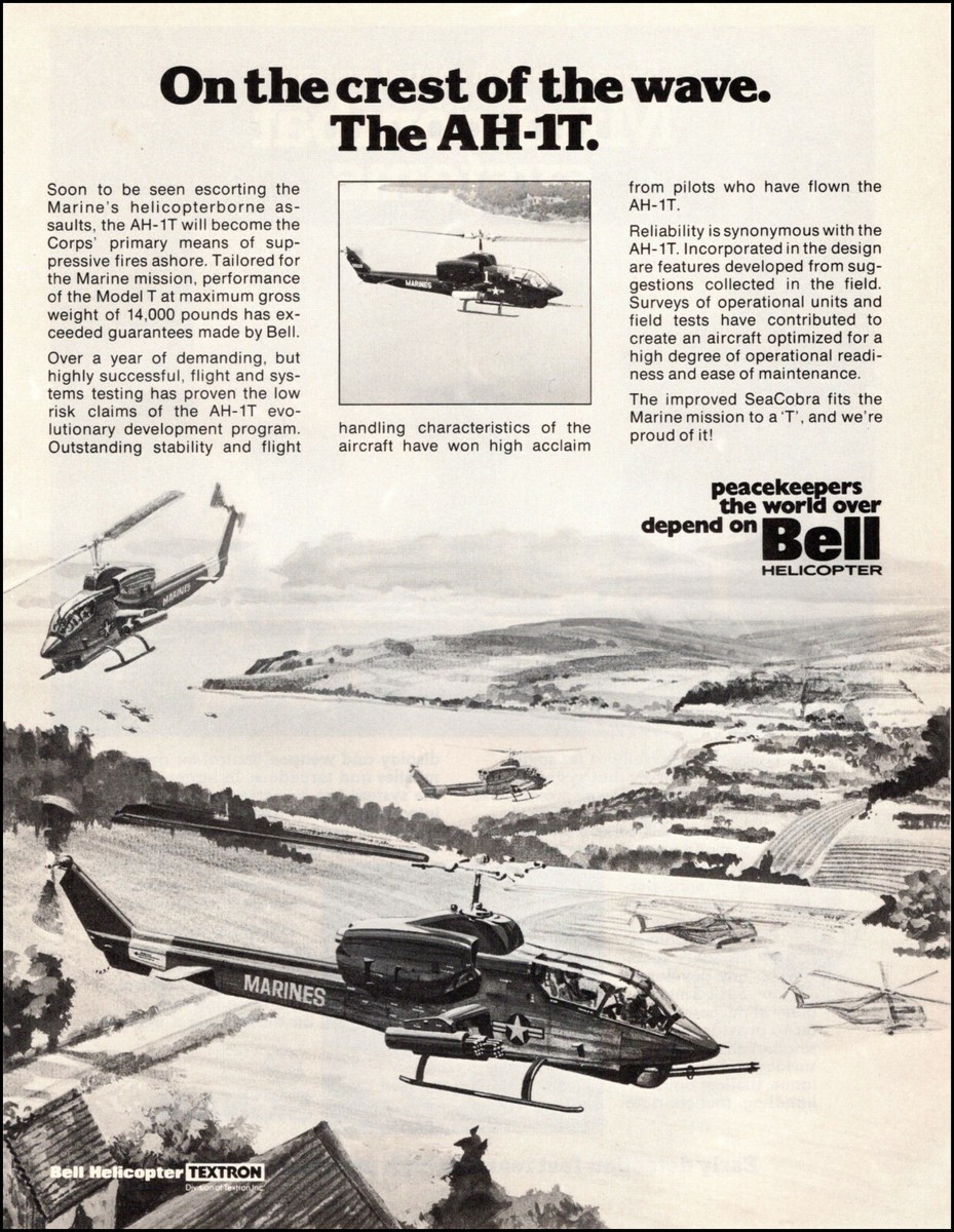 Vintage Bell Helicopter Logo