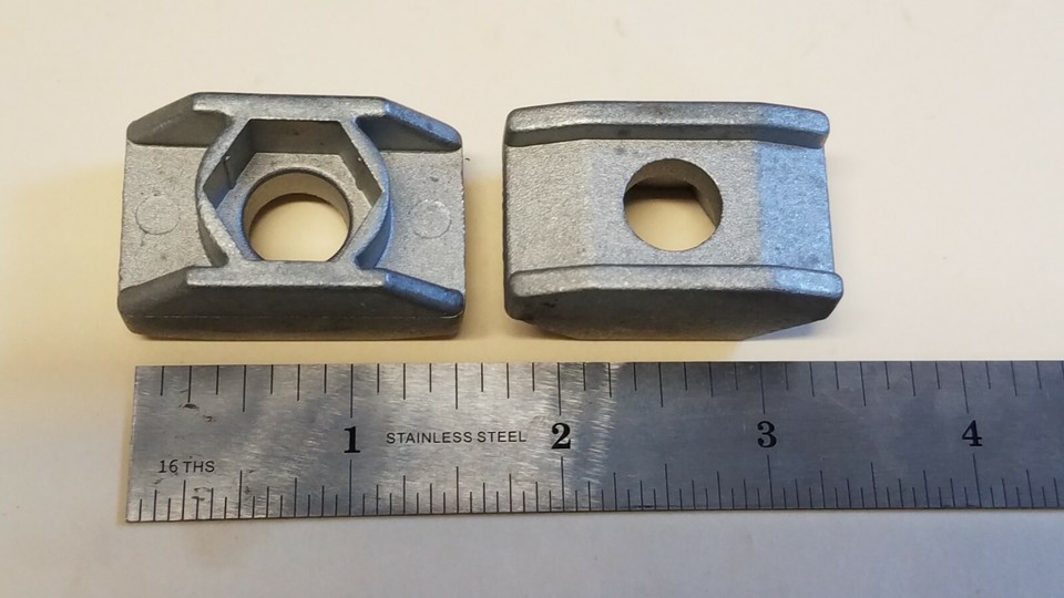 Pair (2) of Ridgid trunnion clamp shoes part 823565 for 14" bandsaw | eBay