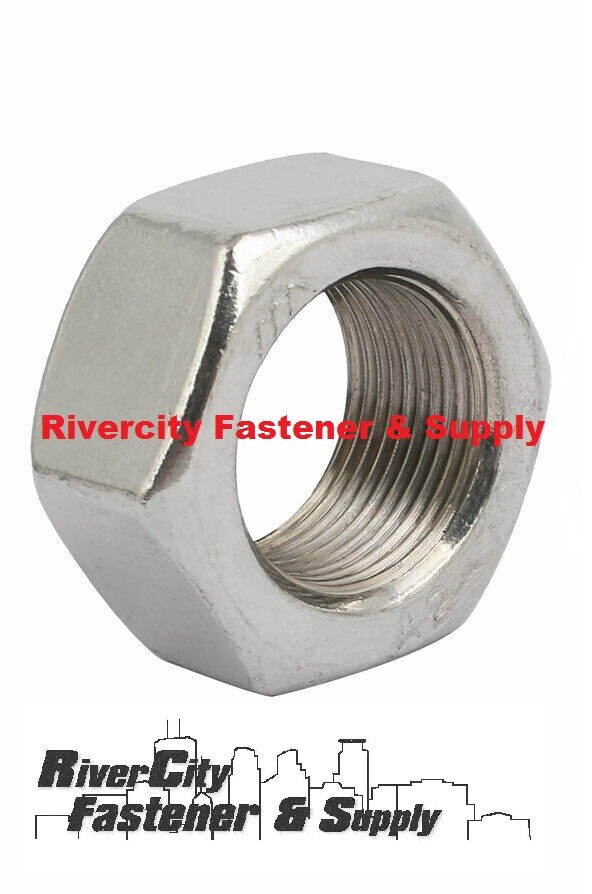 1/2-20 Stainless Steel Fine Thread Hex Nuts 1/2x20 Nuts 1/2 x 20 Nut | eBay