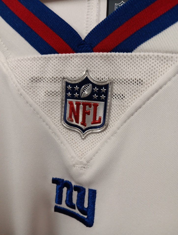 NFL ODELL BECKHAM JR New York Giants WHITE Nike Jersey Size M | eBay UK