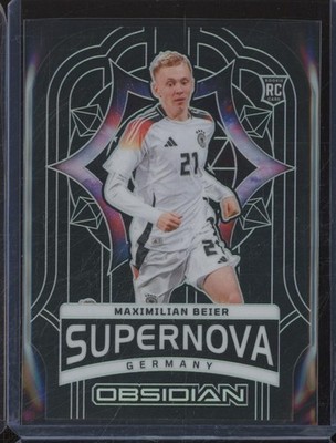 2024-25 Panini Obsidian MAXIMILIAN BEIER RC Rookie Supernova /120 JA353 ...