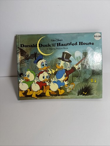 Donald Duck And The Haunted House Moving Picture Book 1980 Franklin ...