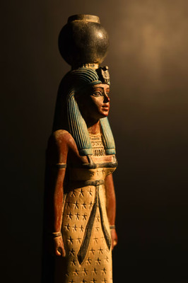 Nut Statue Ancient Egyptian Antiquities Beautiful Figure Goddess Sky ...