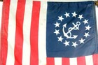 American Flag with a Fouled Anchor in a Circle of Thirteen Stars | eBay