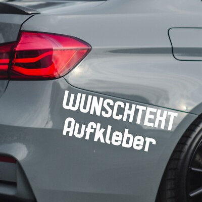 Auto Sticker Texte Beschriftung Plott Buchstaben diverse Farben 👉 ...