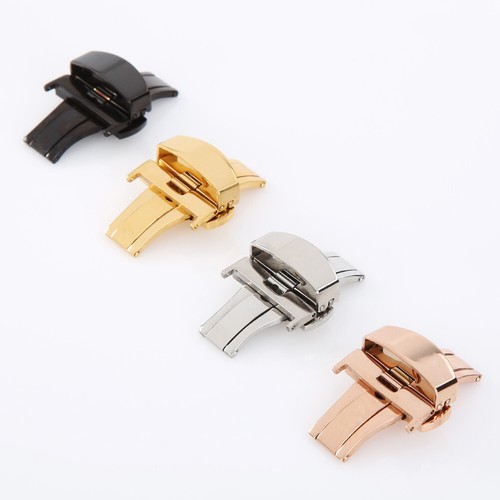 Stainless Steel Flip Lock Deployment Clasp Watch Deployant Buckle tool ...