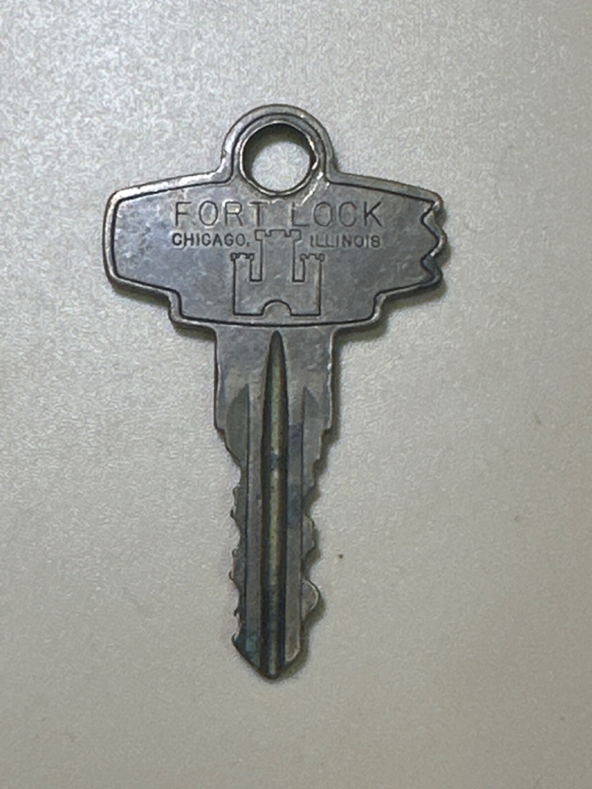 Vintage Factory FORT LOCK Key #1159 | eBay