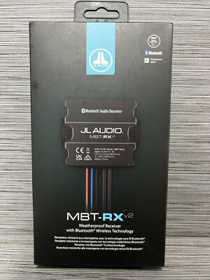 JL Audio MBT-RX v2 Weatherproof Bluetooth Receiver Bluetooth Module ...