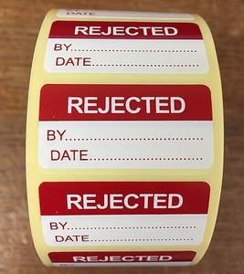Write On Rejected Labels (Stickers) 20mm x 40mm | eBay