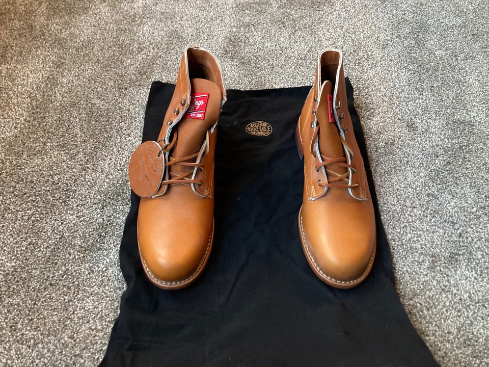 WOLVERINE 1000 MILE X RAWLINGS - LIMITED EDITION - CARAMEL LEATHER ...