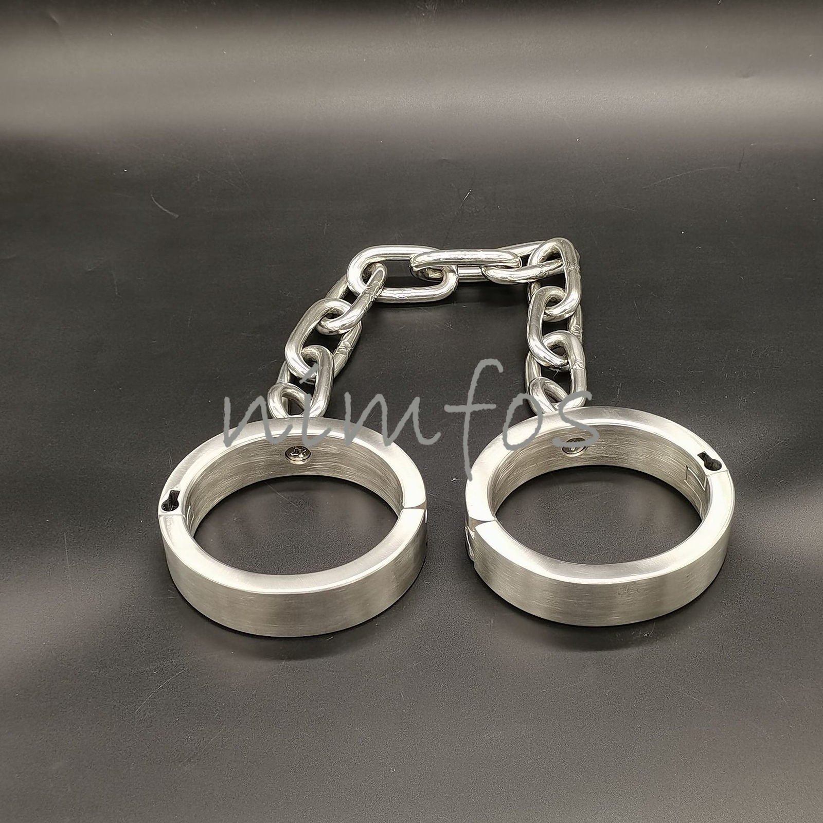 Customizable Inner/high Size Heavy Duty Handcuff Ankle Stainless Steel ...