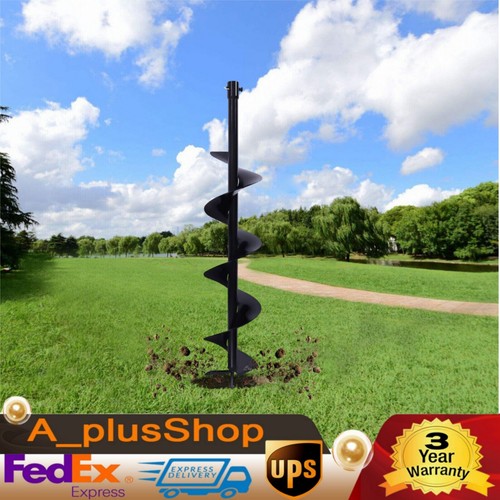 Earth Auger 4in Dril Bit Earth Digger Planting Drill with Extension Rod ...