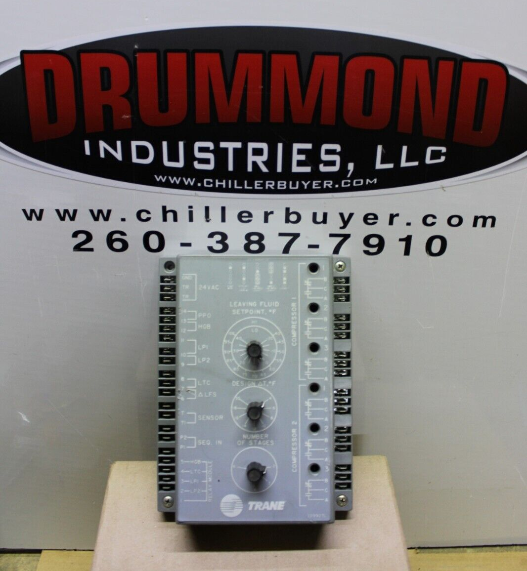 TRANE CHILLER CONTROL MODULE W7900A1014 24 VOLT 12 VA **WARRANTY ...