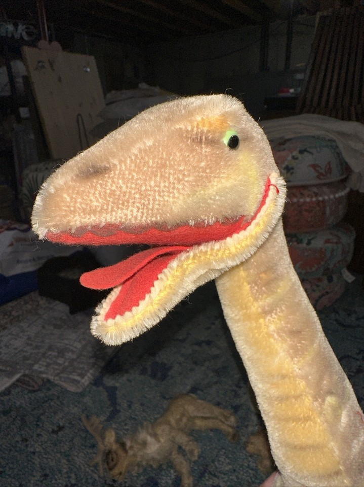 STEIFF Dinosaur BRONTOSAURUS RARE “BROSUS” | eBay