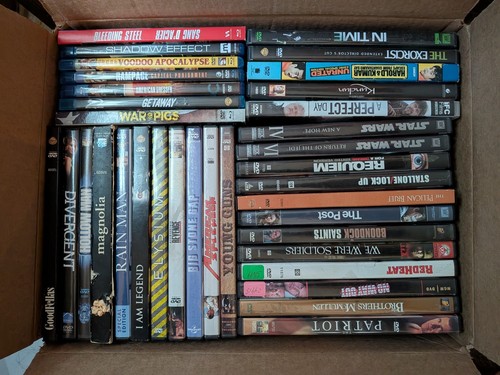 35 Movie Lot DVD and Blu-ray Multiple Genres | eBay