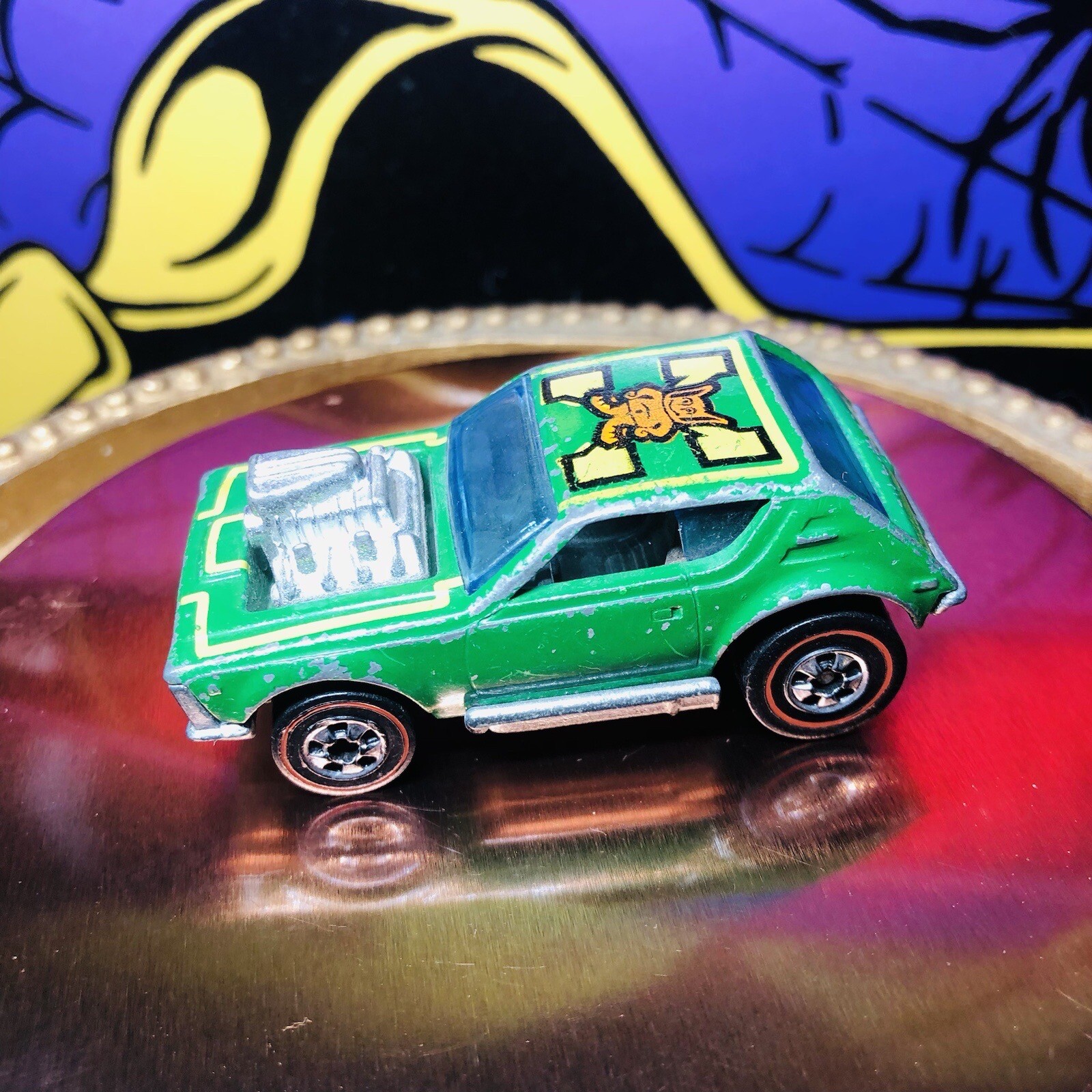 Vintage Hot Wheels Redline Gremlin Grinder Flying Colors 1974 | eBay