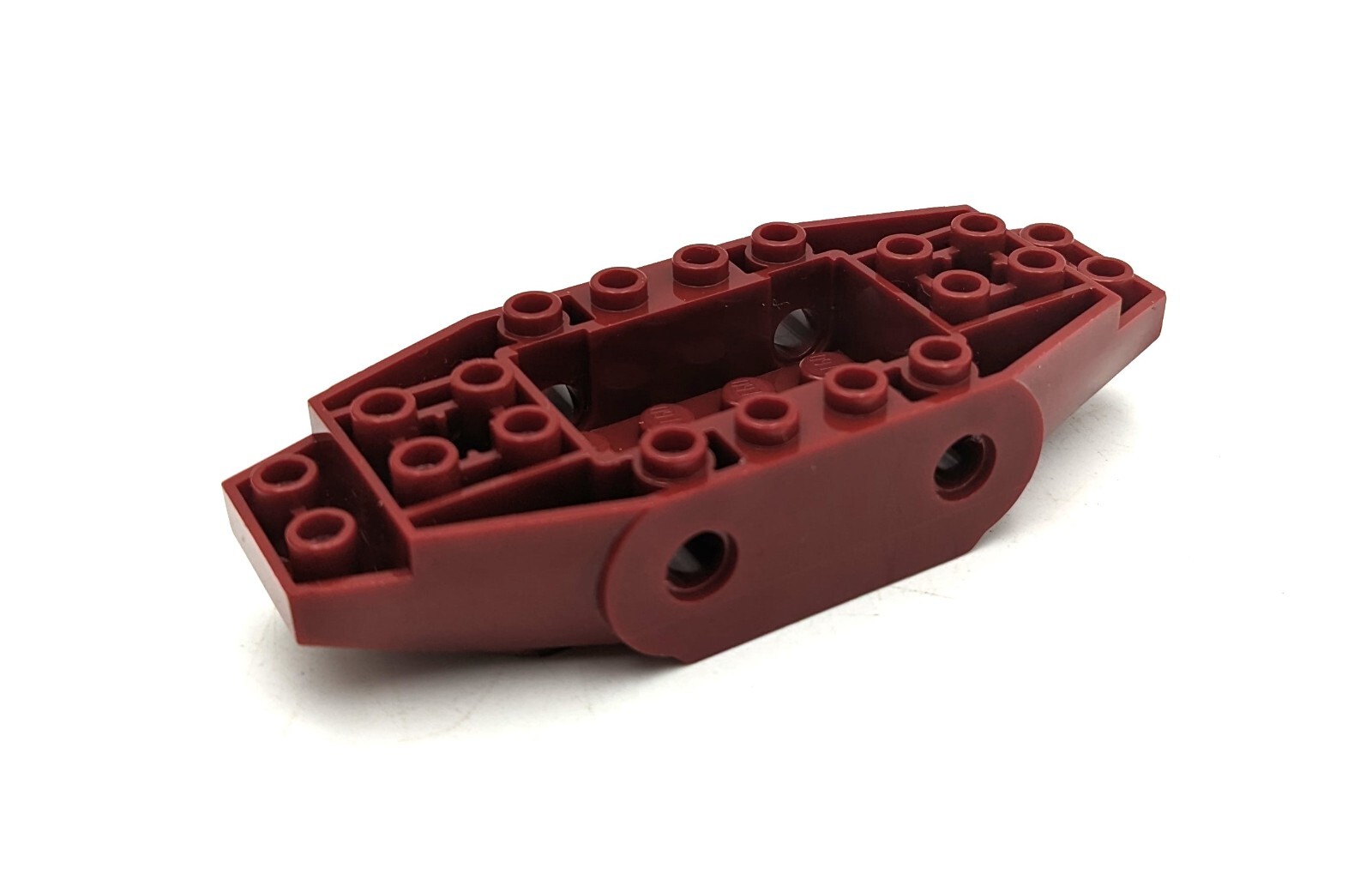 LEGO part 65186 DARK RED Brick Special 4x10x1 with 2 Wedges set 10772 ...