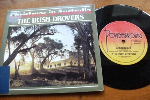IRISH DROVERS 1985 CHRISTMAS IN AUSTRALIA 45 rpm 7" CHRISTMAS XMAS ...