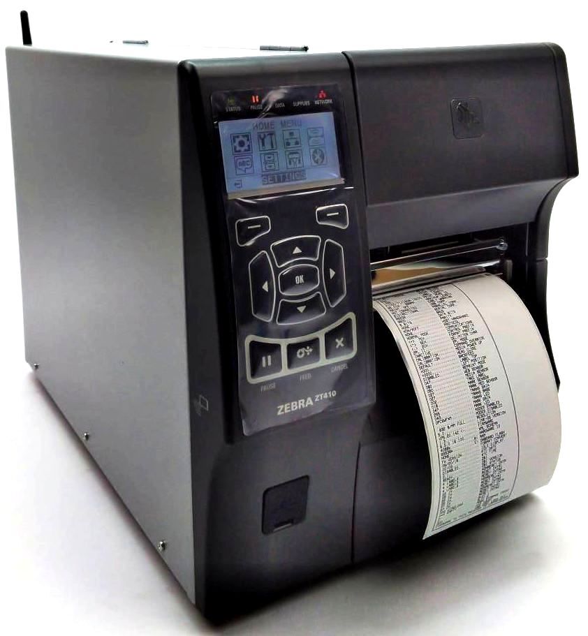 Zebra ZT410 Barcode Label Printer Wireless WiFi Bluetooth ZT41042 ...
