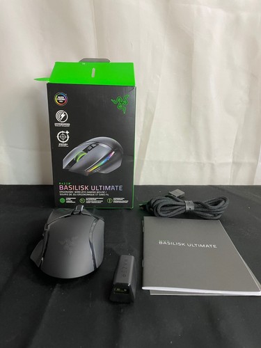 Razer Basilisk Ultimate RC30-031701 Black Ergonomic Wireless Gaming ...