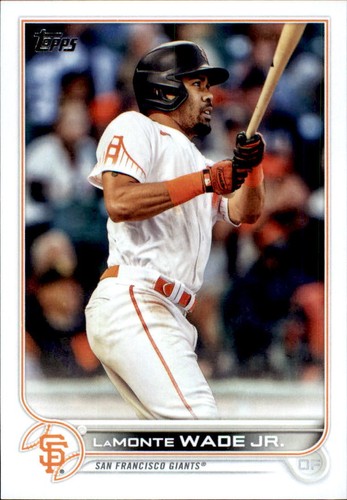 2022 Topps #659 LaMonte Wade Jr. San Francisco Giants MLB Baseball Card ...