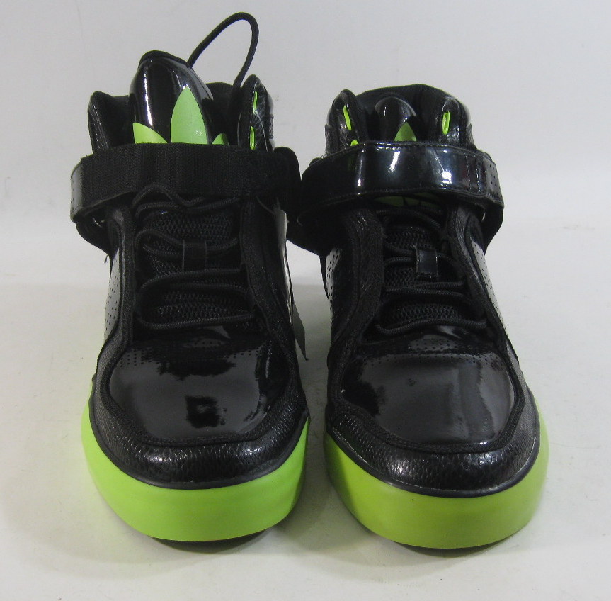 NEW Mid Rise Shoes Adidas Black Green G21528 Men Shoes Size 8.5 | eBay