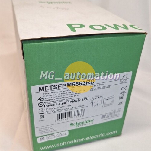 New Schneider METSEPM5563RD Power Logic PM5000 Power Meter PM5563 | eBay