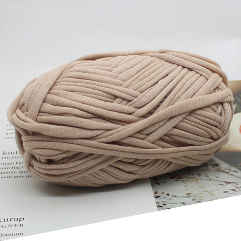 100g Chunky Yarn 1 Ply Knitting Crochet Thick Yarn for DIY Bag Carpet ...