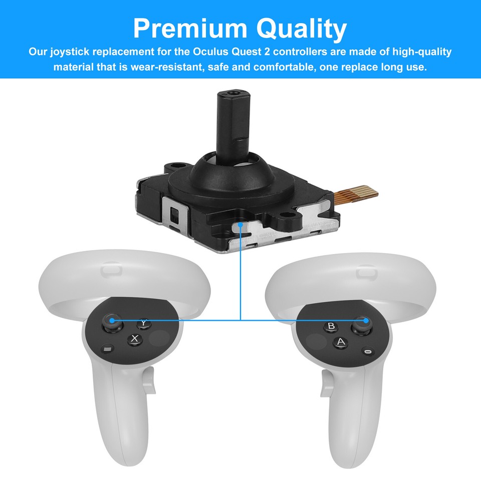 14in1 Repair Tool Kit for Oculus Quest 2 Controller 3D Analog Joystick ...