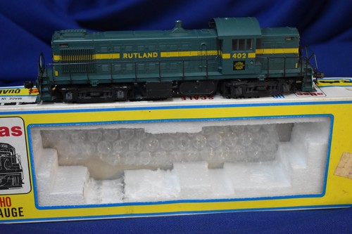 HO Scale Atlas RS-1 RUTLAND #402 Diesel Switcher Locomotive Lightly ...