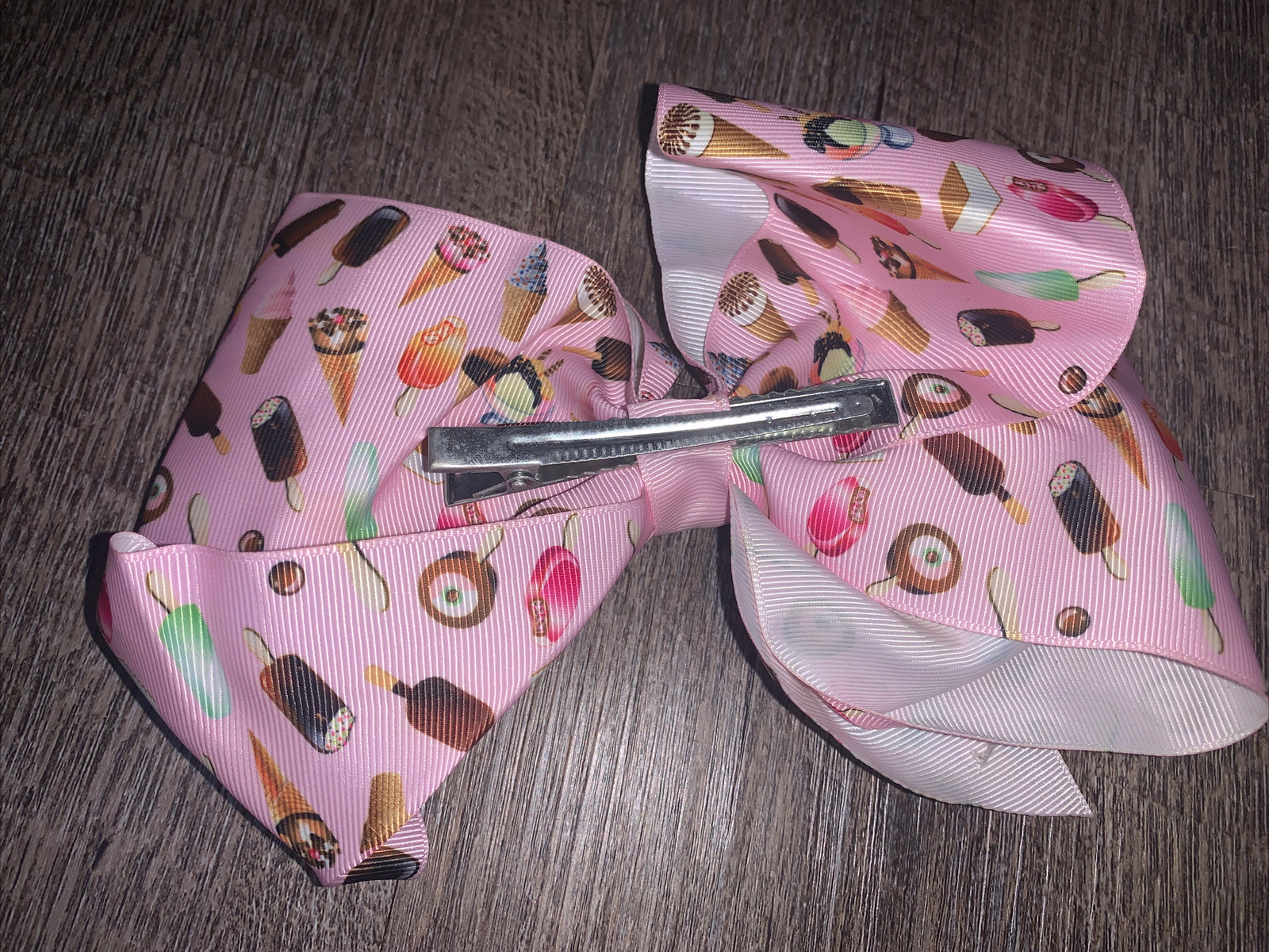 JoJo Siwa pink ice cream sandwich sundae cone Sprinkles Popsicles Hair ...