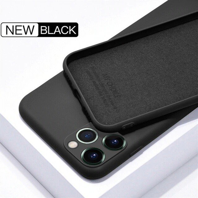 For iPhone 16 15 14 13 12 11 Pro Max XS X 8 7 SE Silicone Case Camera ...