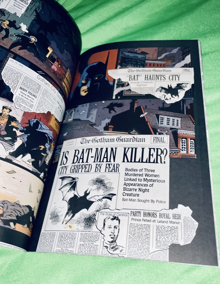 DC COMICS 19th CENTURY GOTHAM by GASLIGHT GRAPHIC NOVEL PAPERBACK 1990 ...