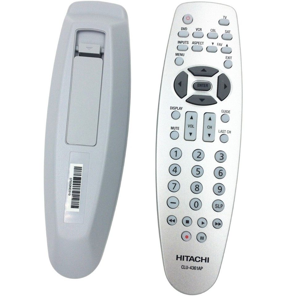 Original Hitachi TV Remote Control CLU-4361AP 07650NE010 50HDA39 50C20A ...