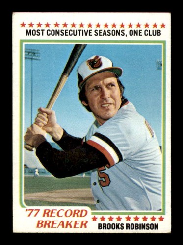 1978 Topps #4 Brooks Robinson VG/VGEX Orioles RB 561138 | eBay