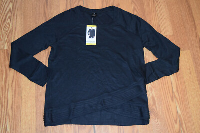 NWT Womens ACTIVE LIFE Black Active Sweater Shirt XXL | eBay