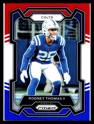 2023 Prizm #130 Rodney Thomas II Red White Blue Prizm Indianapolis ...