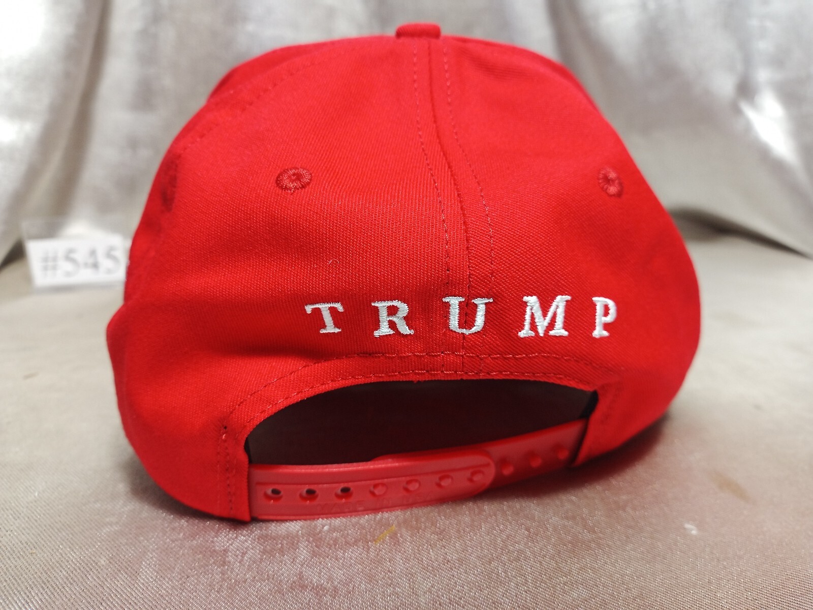 Never Worn Official MAGA Hat by Cali-Fame. Red 45-47 Trump 2024 #545 | eBay
