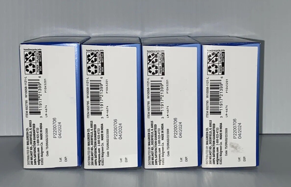 4 Walgreens Maximum Strength Acid Controller and Acid Reducer ...